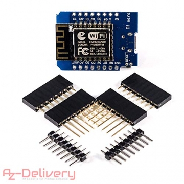 » WeMos D1 Mini mit ESP8266-12E WLAN NodeMCU Module für Arduino