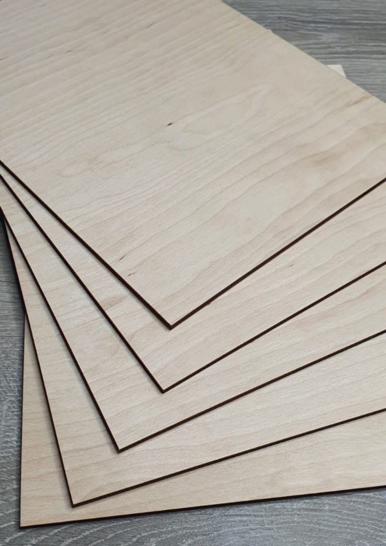 » Multiplex Birke 3mm 50 x 30 cm Sperrholzplatte [Laser Material]